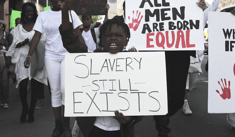 "It All Started When..." March Against Slavery Los Angeles - Demand Africa