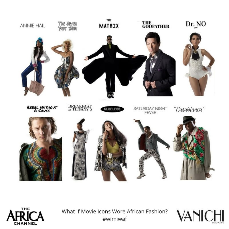RE-IMAGINING: What If Movie Icons Wore African Fashion? - Demand Africa